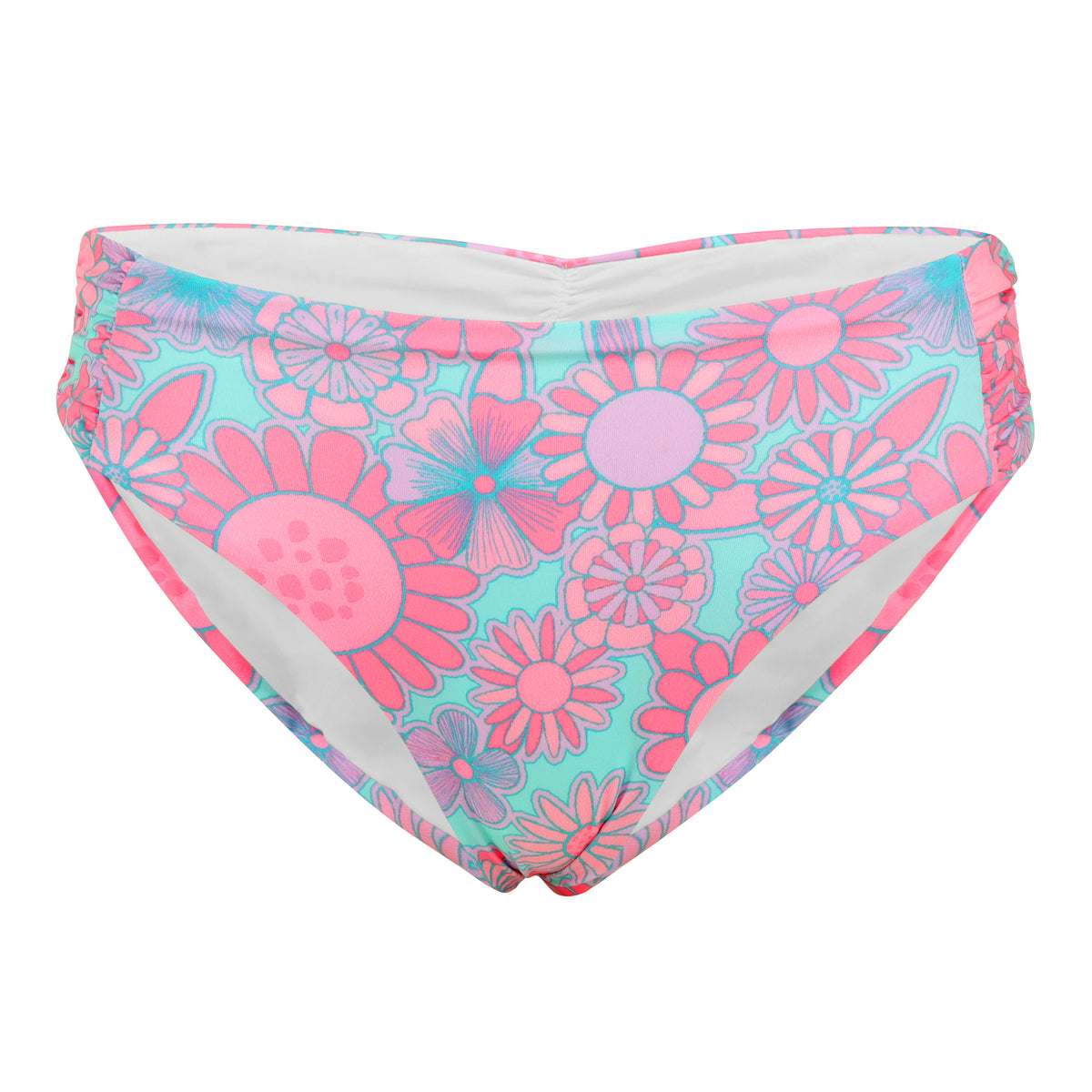 Summer Bottom - Aqua Bloom | Coasty Swim™