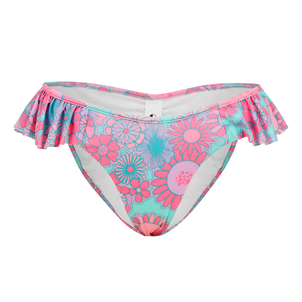Princess Bottoms - Aqua Bloom | Coasty Swim™